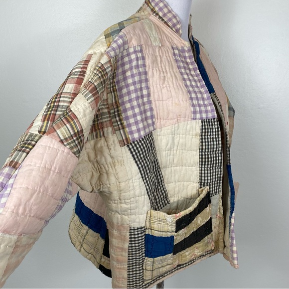 reclaim creative | Jackets & Coats | Patchwork Bomber Jacket In Pastel ...